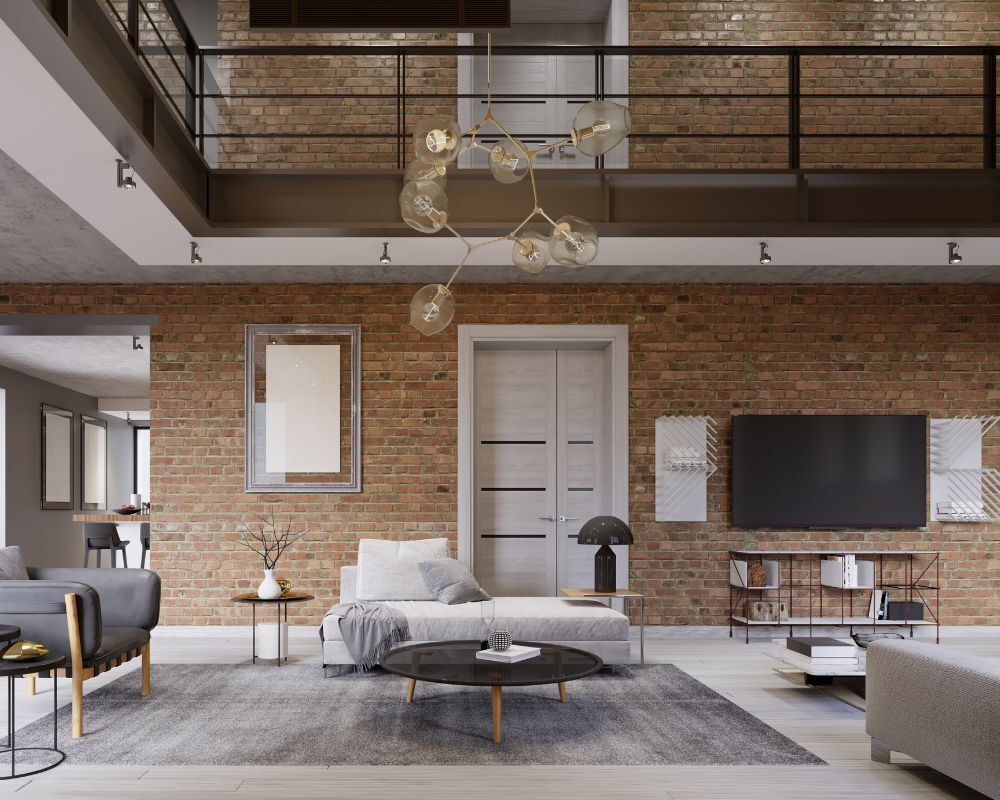 Combining colors with a brick wall: 5 decorative ideas - Travellingstory
